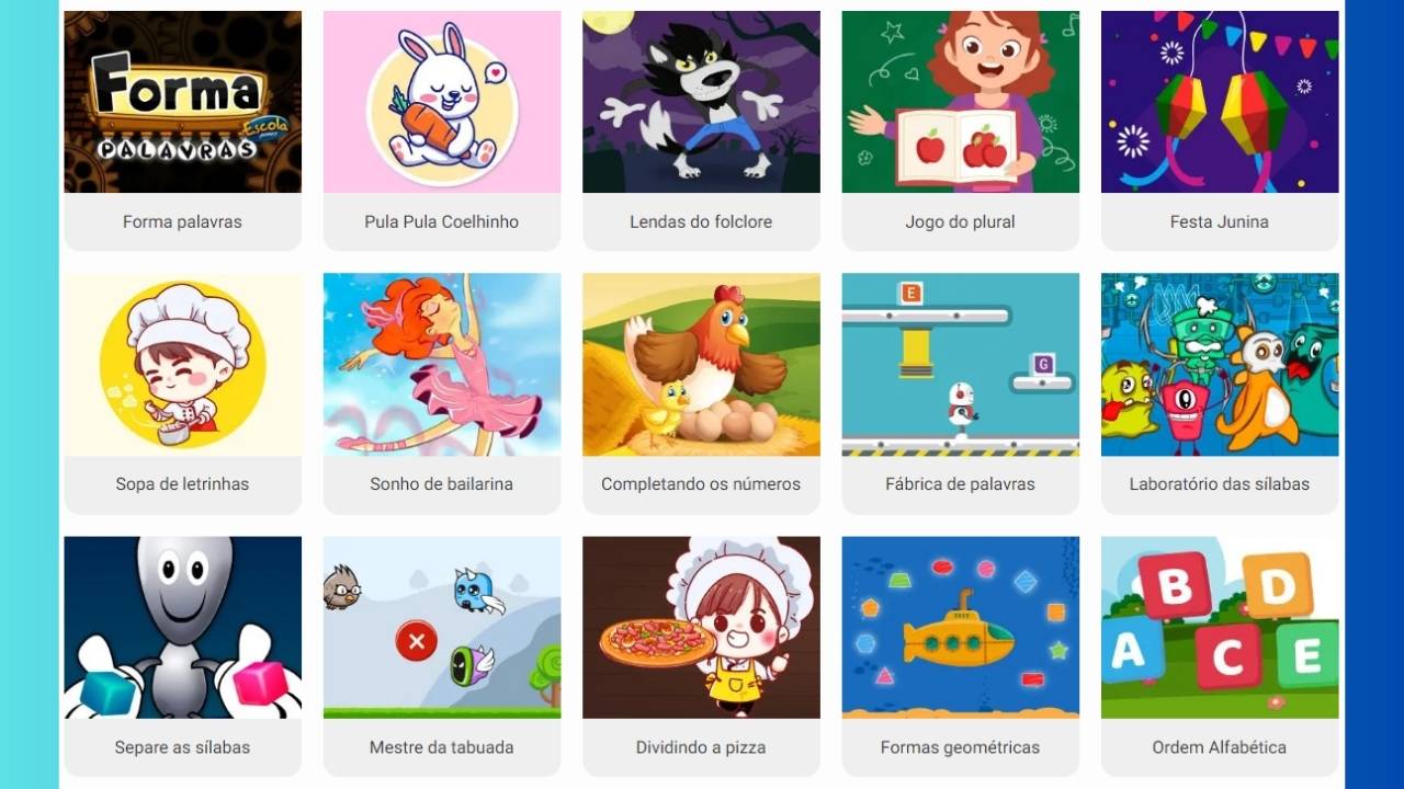 8 Sites com jogos educativos e grátis para crianças de todas as idades ...